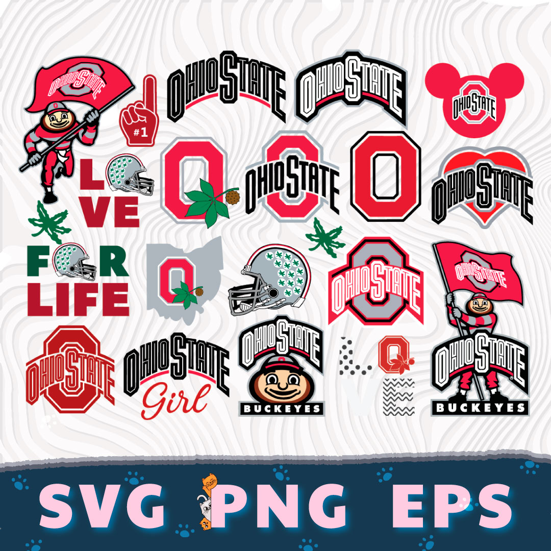 Ohio State Buckeyes Football Team Svg, Ohio State Buckeyes S | Inspire ...