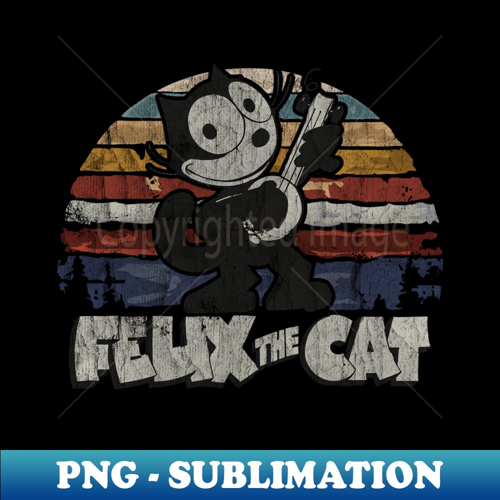 TEXTURE NEW COLOR FELIX THE CAT - PNG Transparent Digital Do | Inspire ...