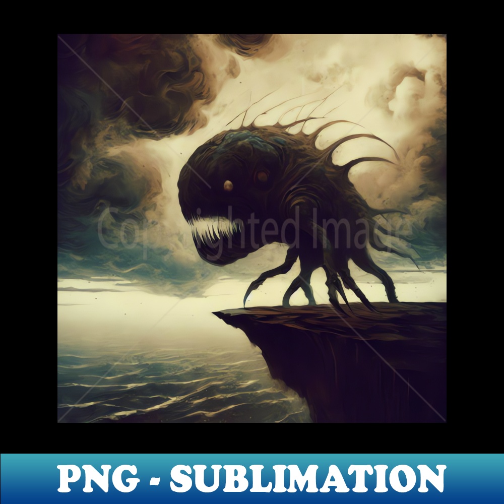 Monster from the abyss - Signature Sublimation PNG File - Un | Inspire ...
