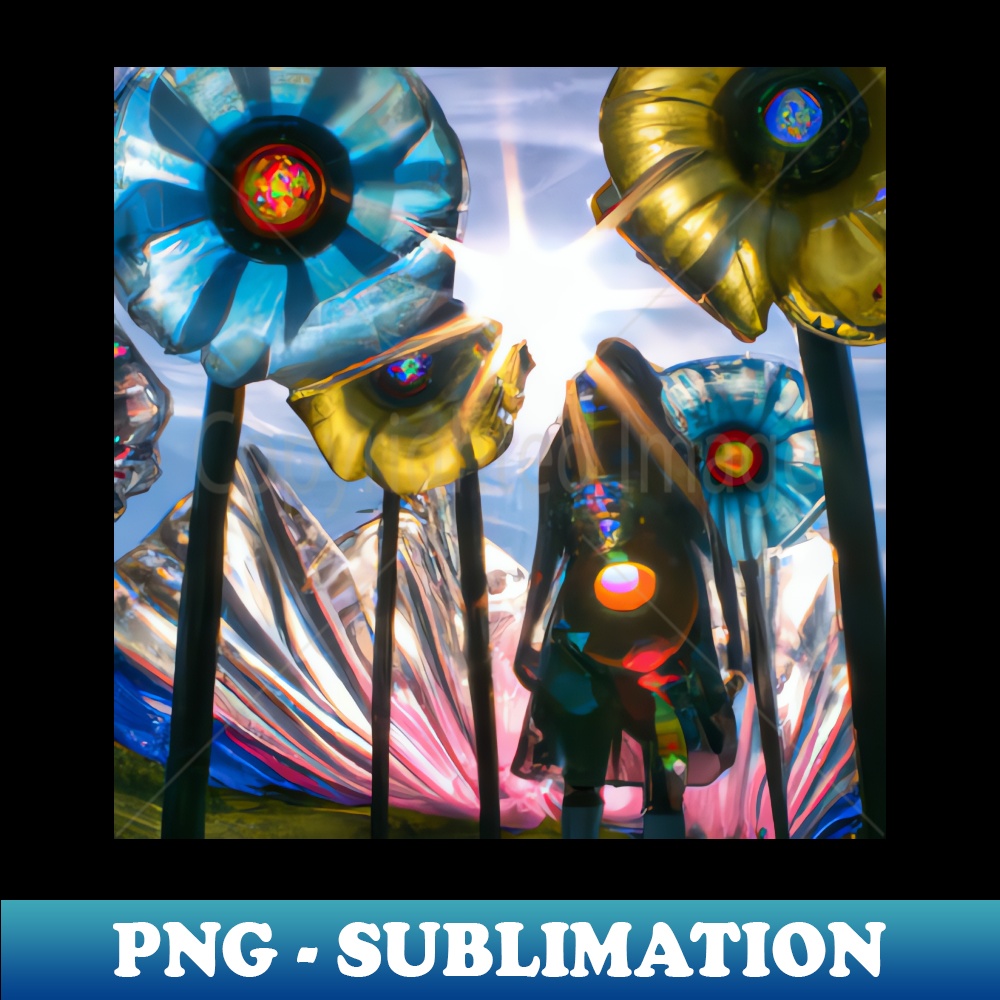 Cellophane Flowers Lucy in the Sky Design - Elegant Sublimat | Inspire ...