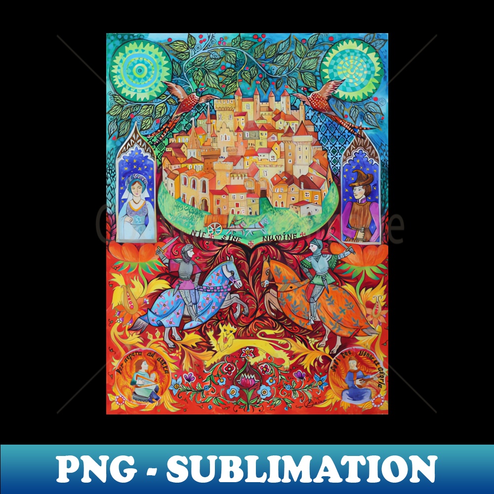 Medieval - Aesthetic Sublimation Digital File - Add a Festiv | Inspire ...