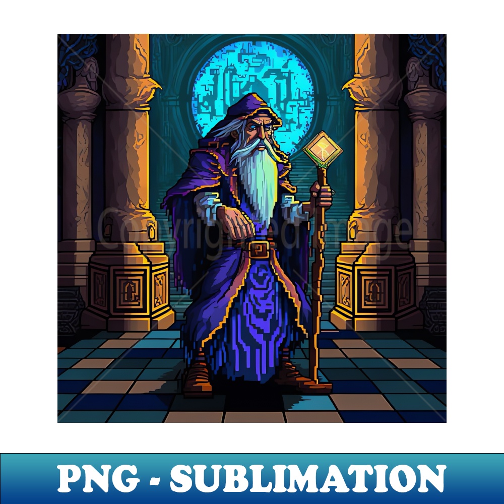 Pixel Wizard - PNG Transparent Digital Download File for Sub | Inspire ...