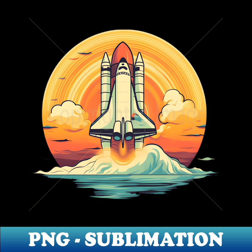 Journey to the Stars Space Shuttle Liftoff - Unique Sublimat - Inspire ...