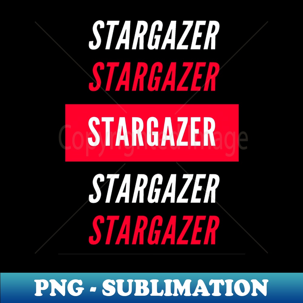 Simple Stargazer Design - PNG Transparent Sublimation File - | Inspire ...