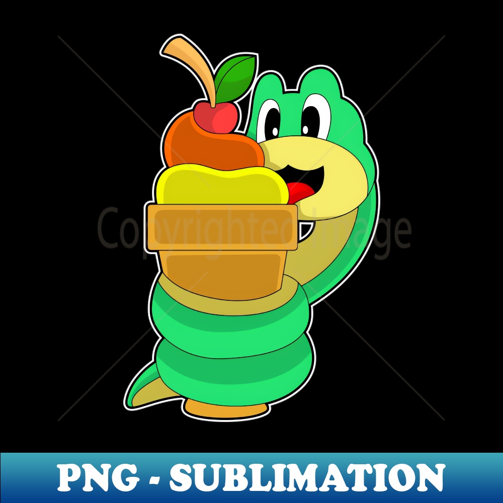 Snake Waffle ice cream - Stylish Sublimation Digital Downloa | Inspire ...