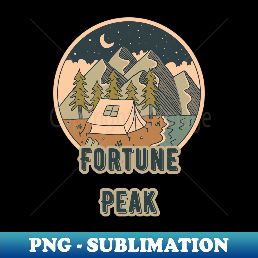 Fortune Peak - Aesthetic Sublimation Digital File - Stunning | Inspire ...