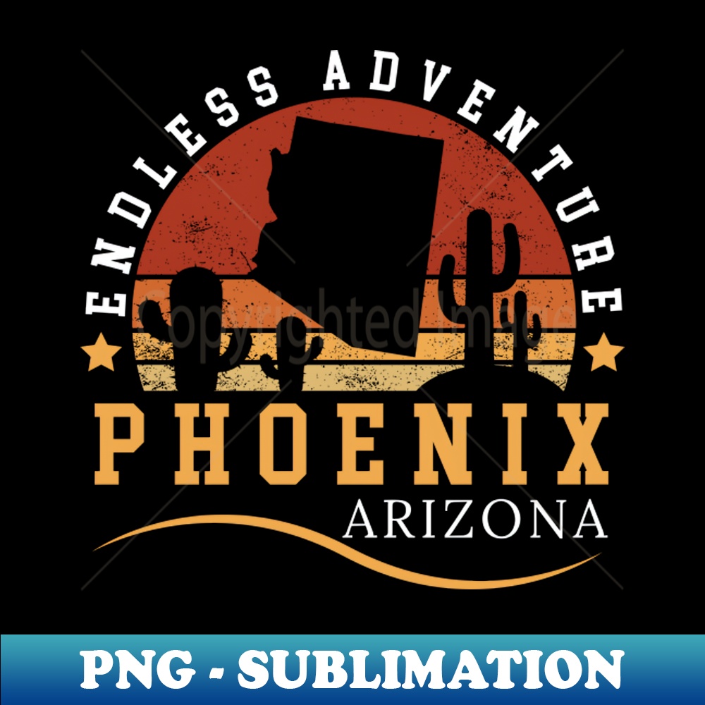 Phoenix Arizona - Signature Sublimation PNG File - Perfect f | Inspire ...