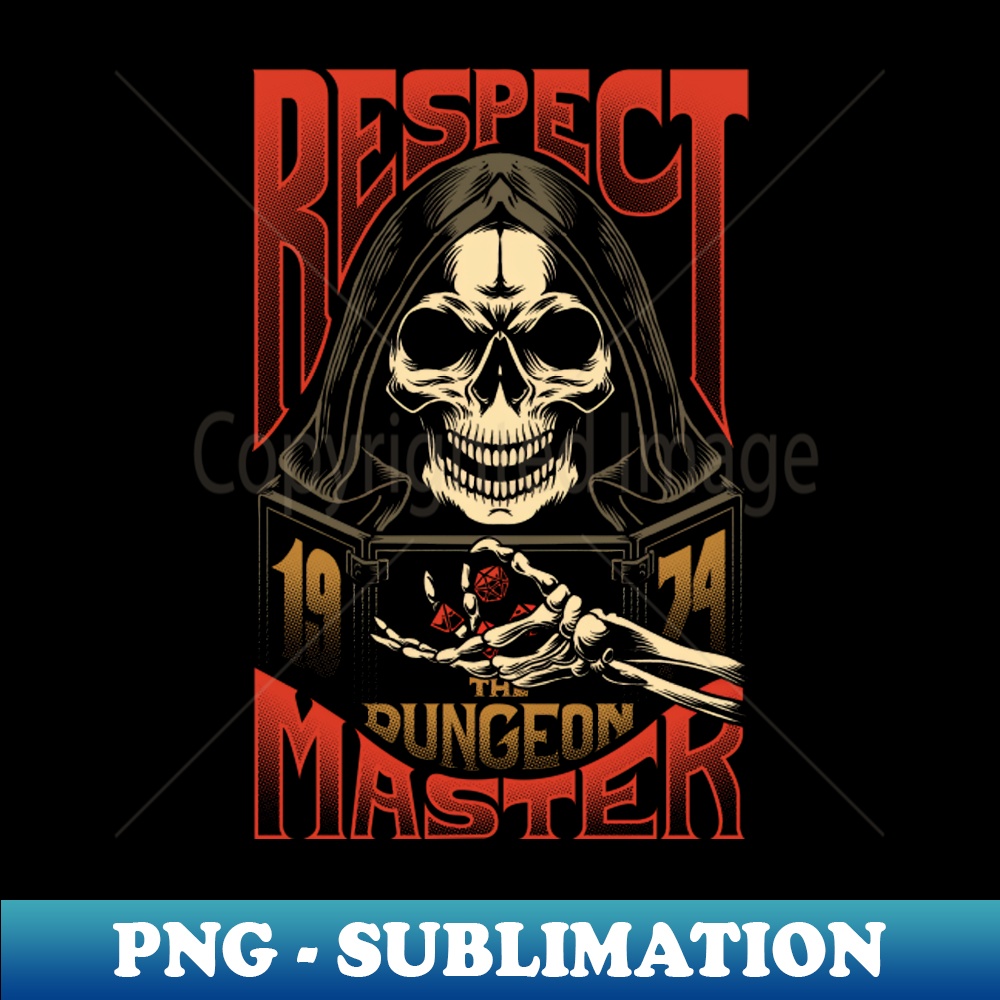 Respect The Dungeon Master - color - PNG Transparent Sublima | Inspire ...