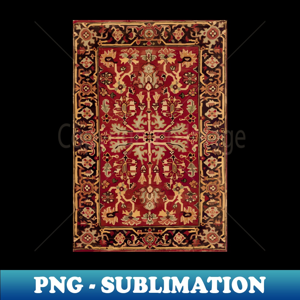 Safavid Antique Persian Rug Pattern - High-Resolution PNG Su | Inspire ...