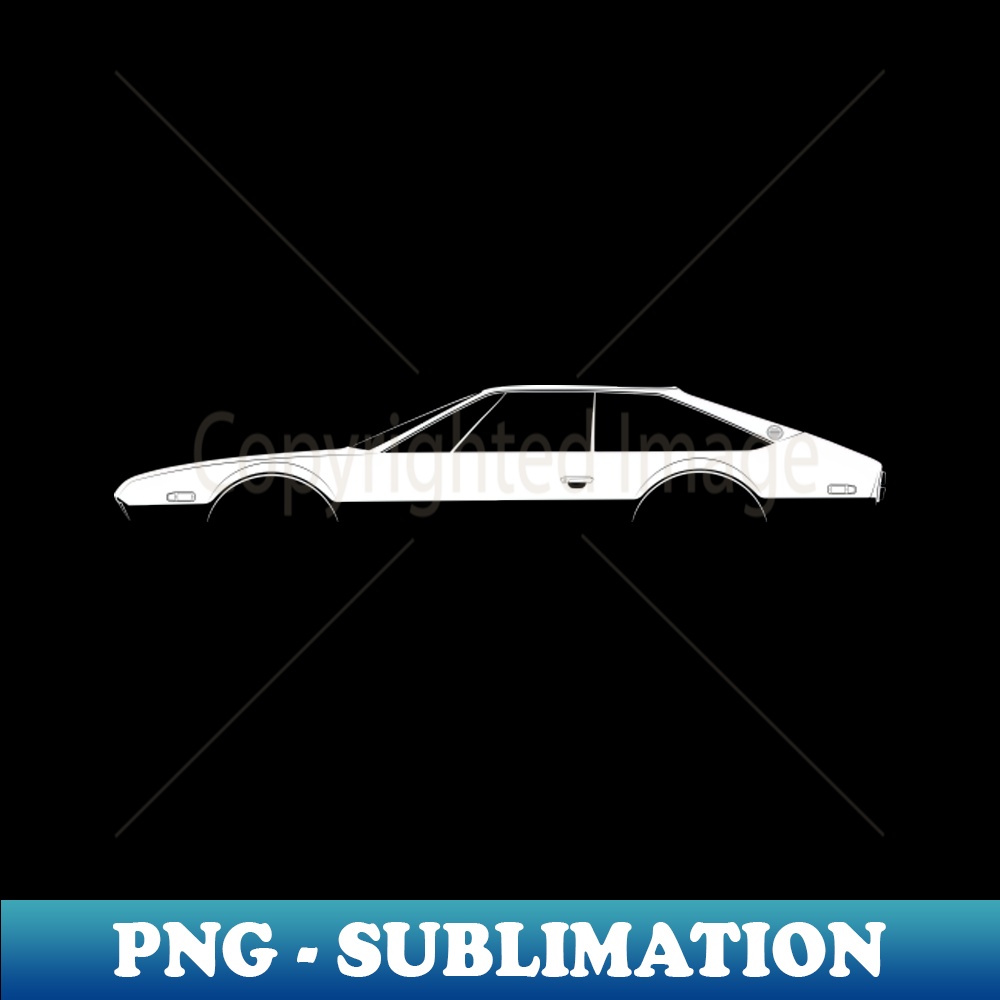 Lamborghini Jarama Silhouette - Exclusive Sublimation Digita | Inspire ...