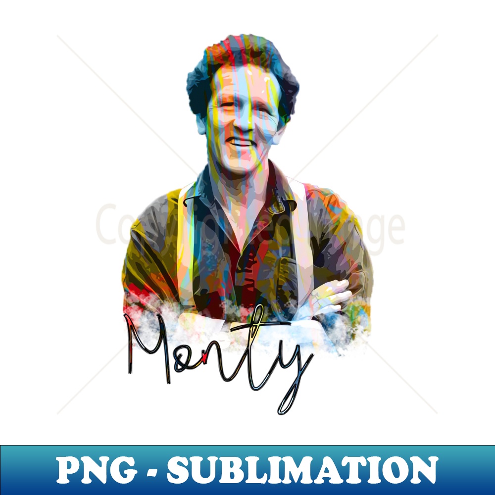 Monty Don pop art - Signature Sublimation PNG File - Transfo | Inspire ...