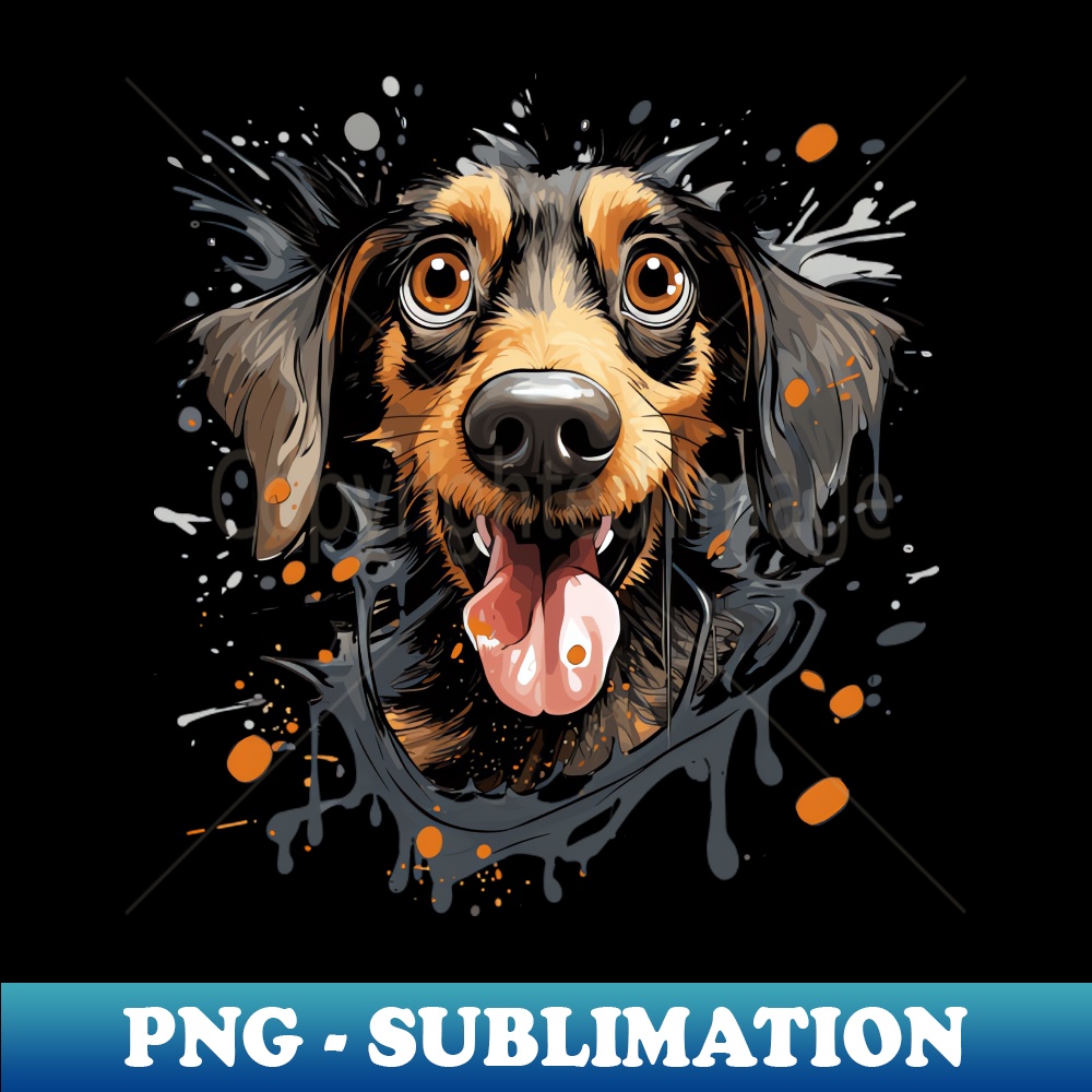 Dog splash cartoon design - Professional Sublimation Digital - Inspire ...