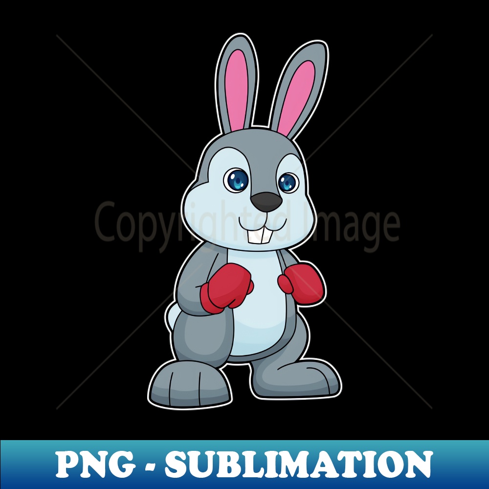 Rabbit Boxing Boxer Boxing gloves - Stylish Sublimation Digi | Inspire ...