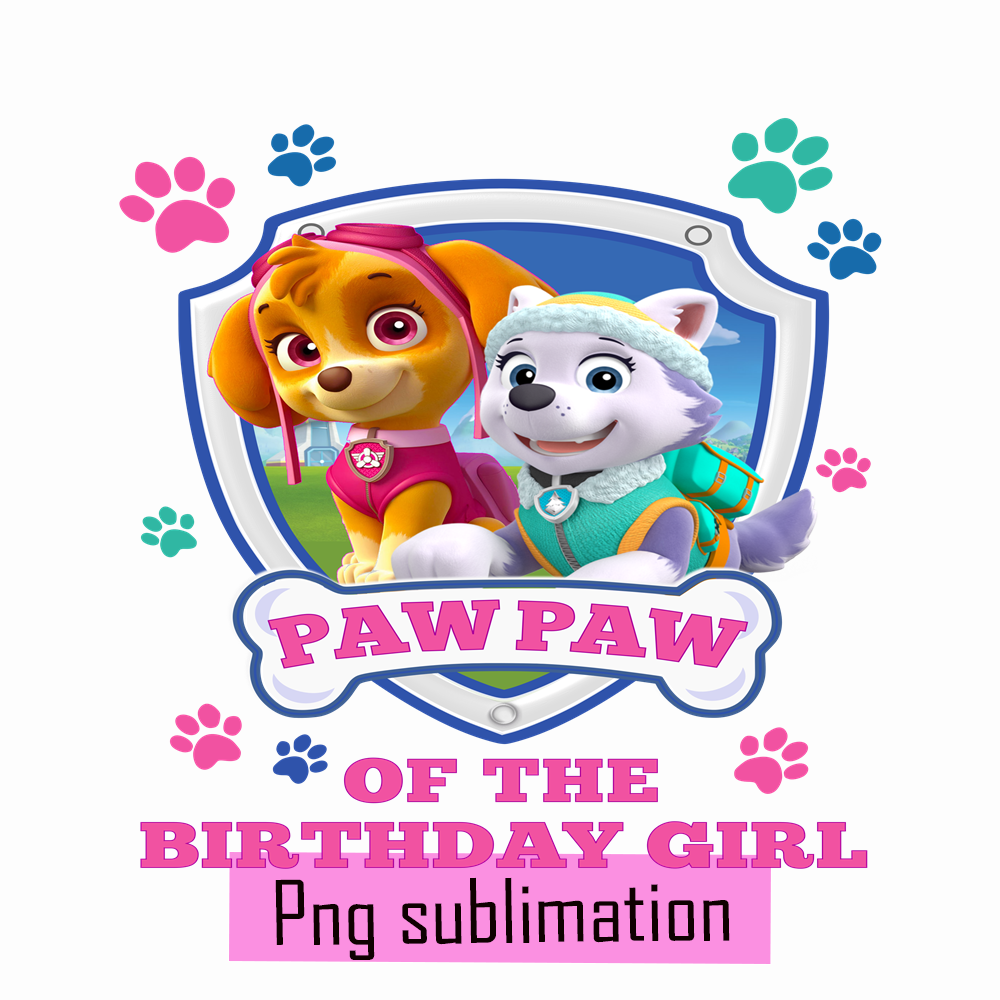 Paw paw of the birthday girl png - Inspire Uplift