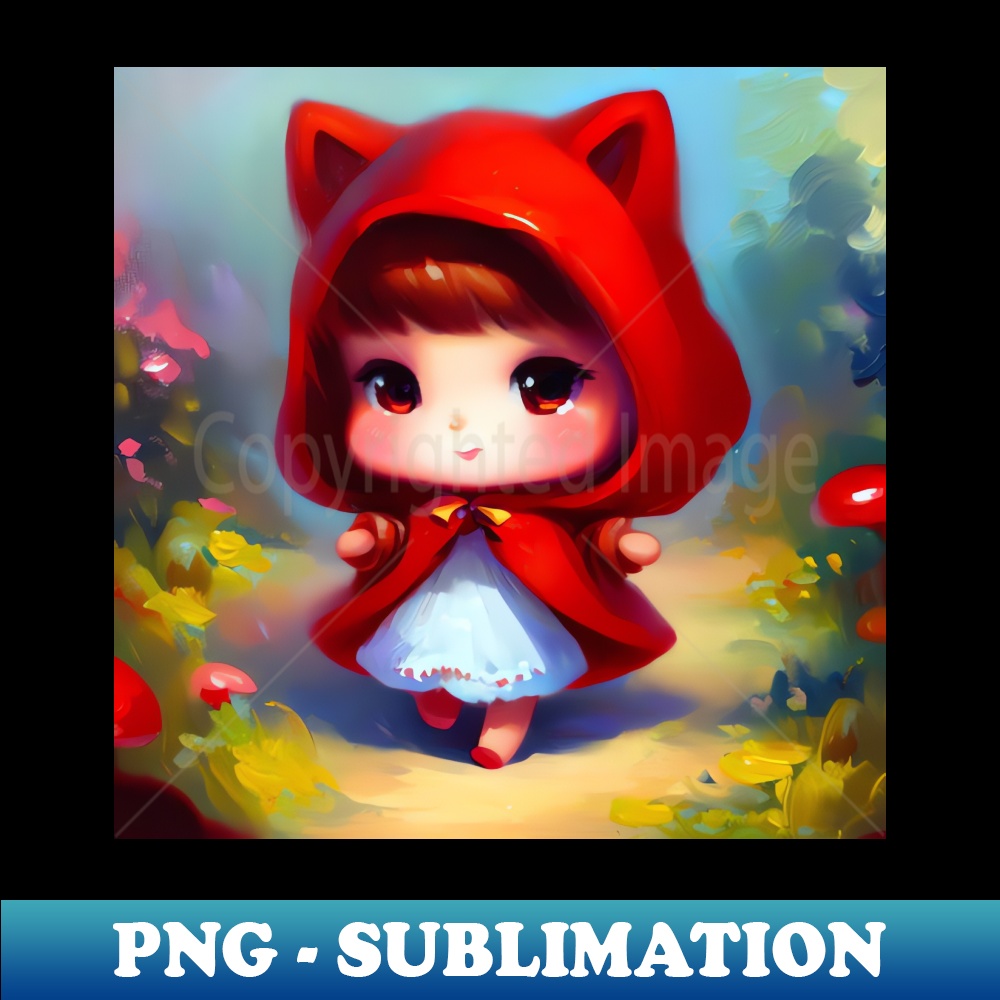Little red riding hood - Exclusive Sublimation Digital File | Inspire ...