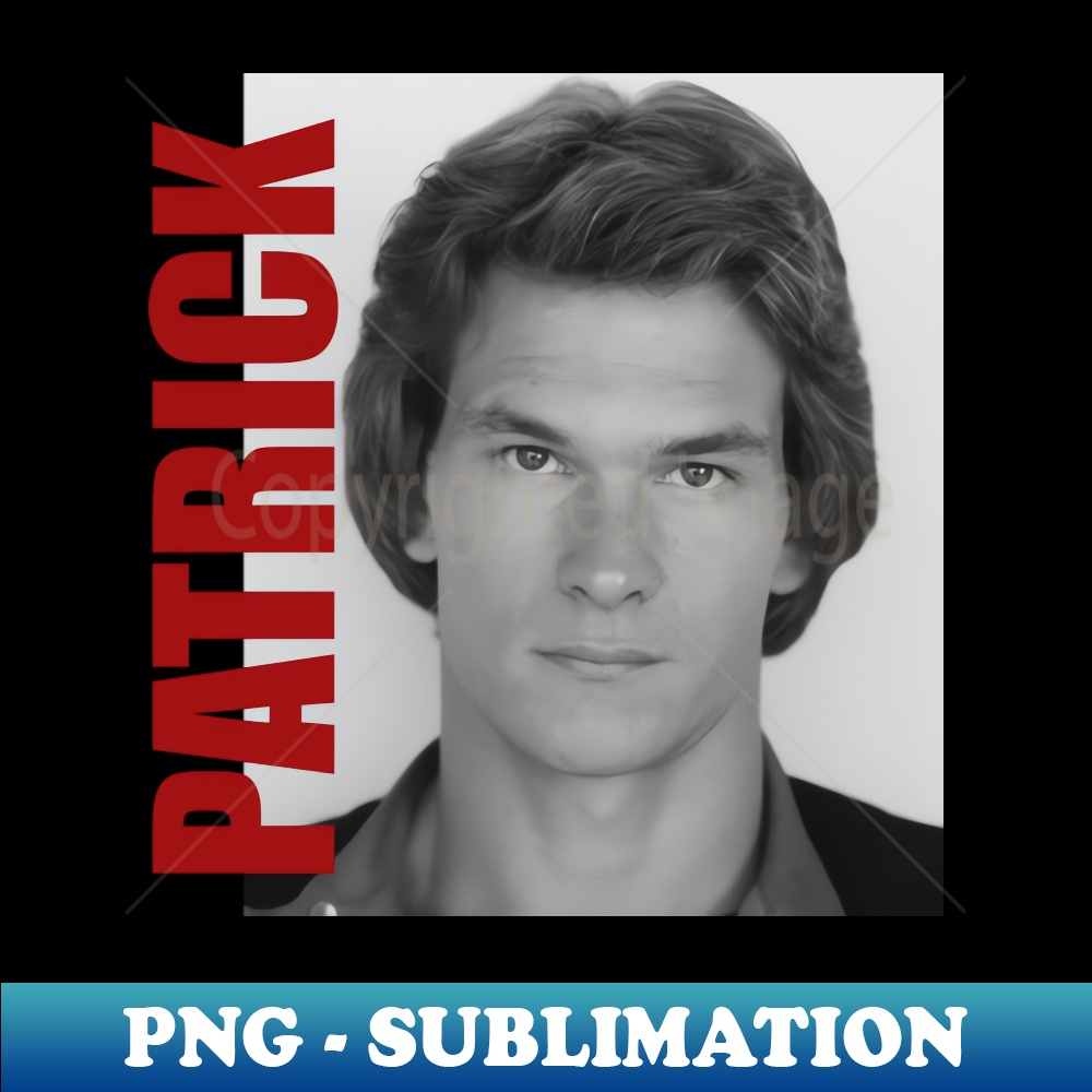 Patrick Swayze Patrick Swayze Retro Aesthetic Fan Art 80s | Inspire Uplift