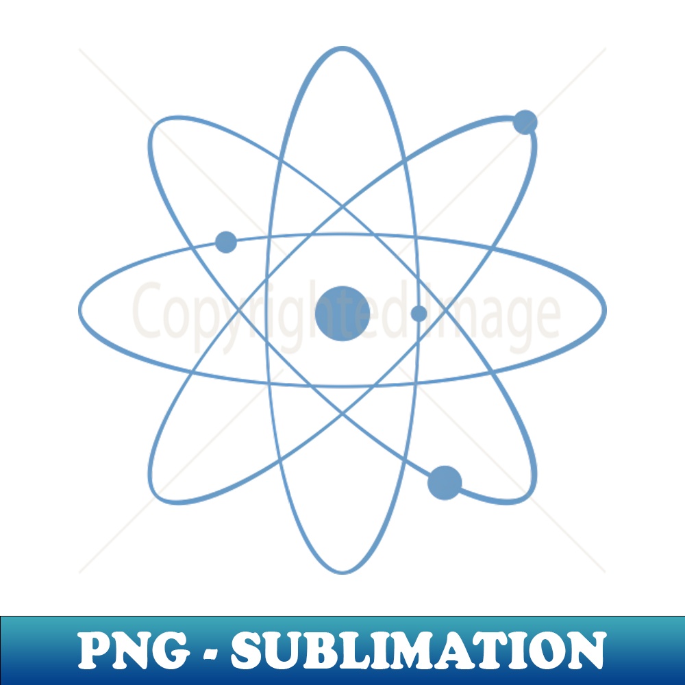 The Atom icon symbolizes the atom in light blue - ORENOB - S | Inspire ...