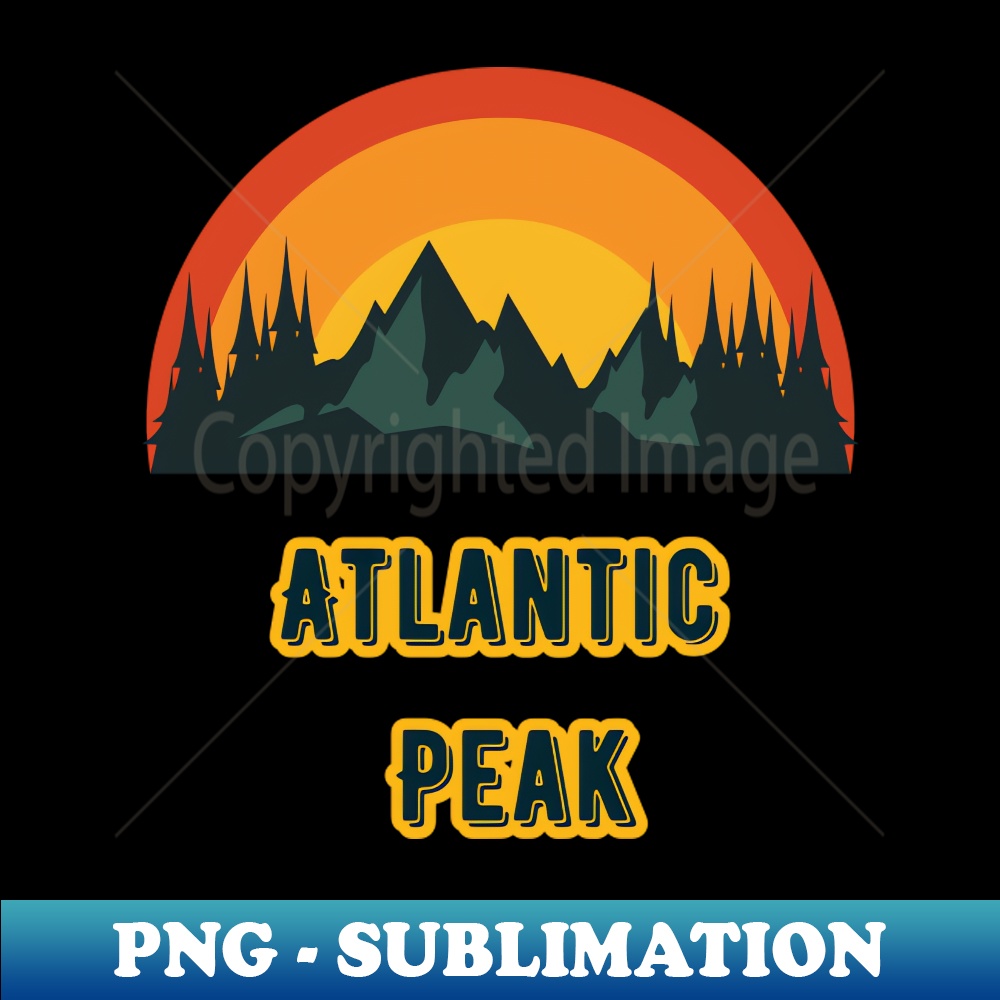 Atlantic Peak - Premium PNG Sublimation File - Revolutionize | Inspire ...