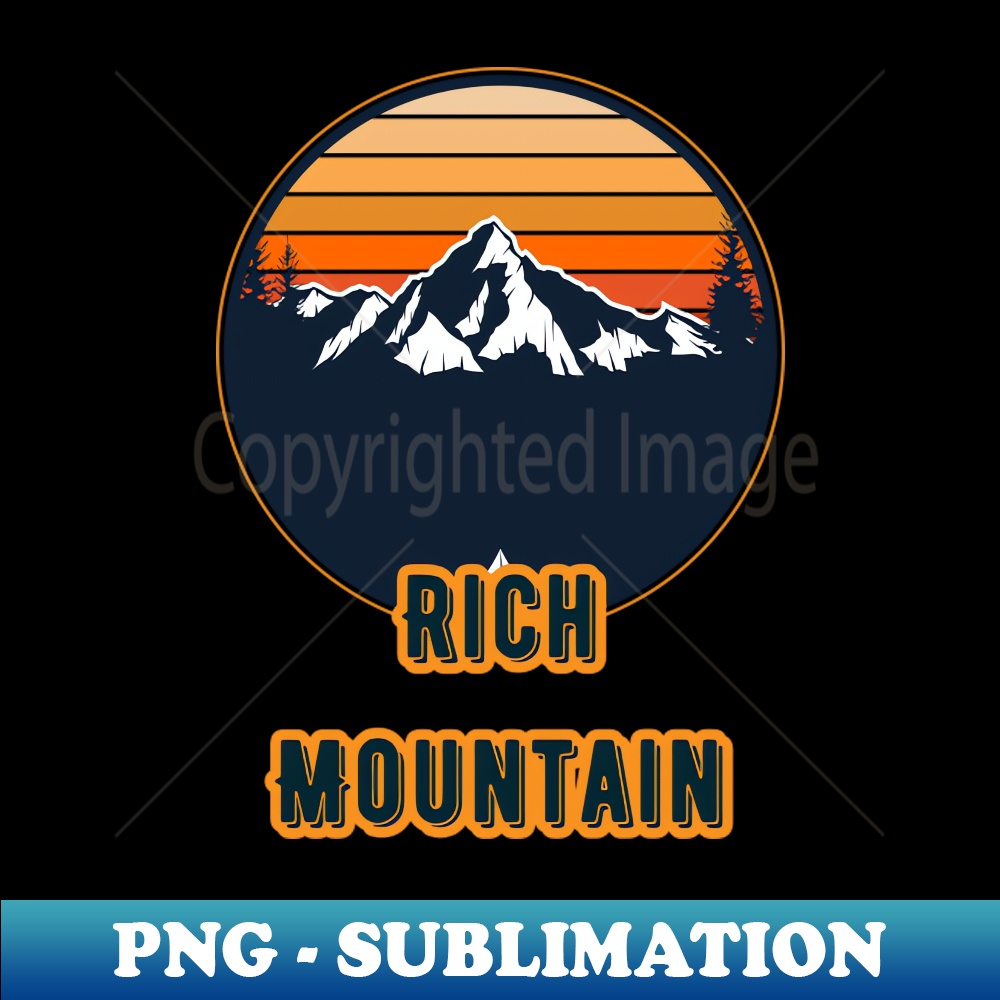 Rich Mountain - Exclusive PNG Sublimation Download - Unleash | Inspire ...
