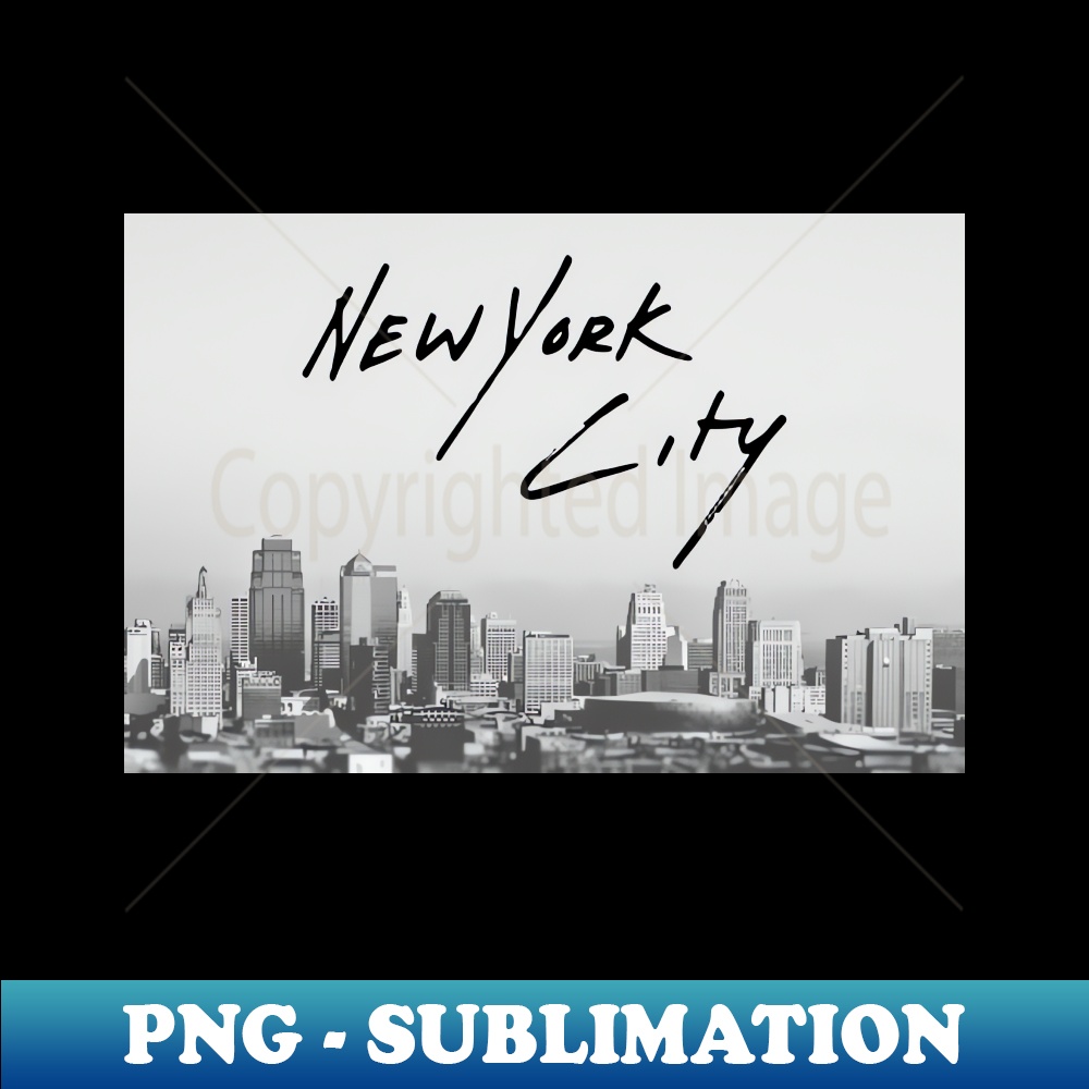 New York - PNG Transparent Sublimation File - Capture Imagin - Inspire ...