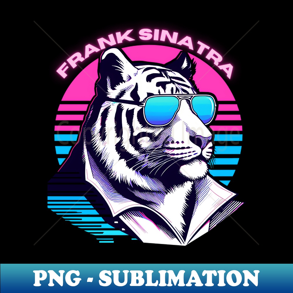 FRANK SINATRA VAPOR WAVE - PNG Transparent Digital Download - Inspire ...