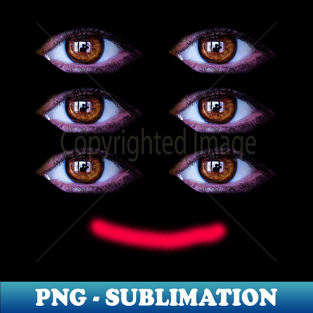 Weirdcore Aesthetic Eyes - PNG Transparent Sublimation Desig - Inspire ...