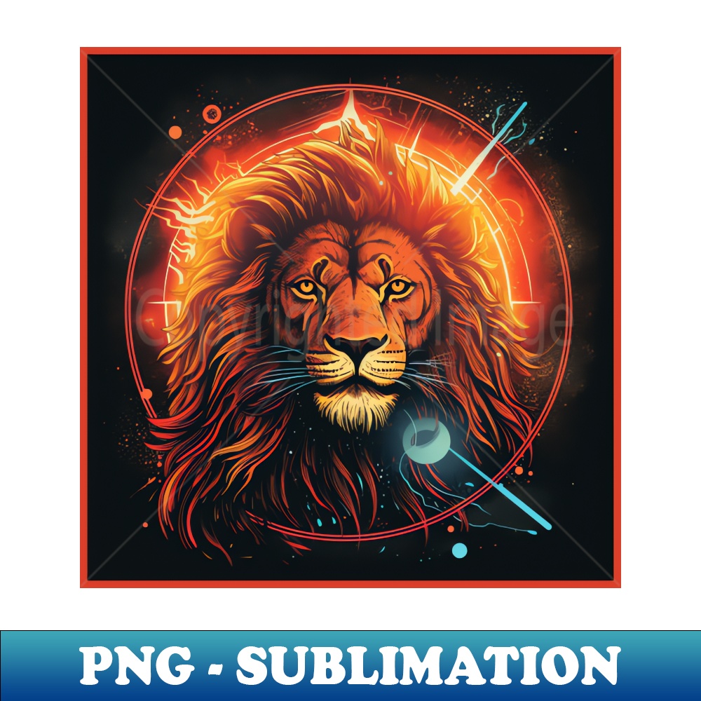 Lion Cartoon Vintage Comics Lion Artwork - Signature Sublima - Inspire ...