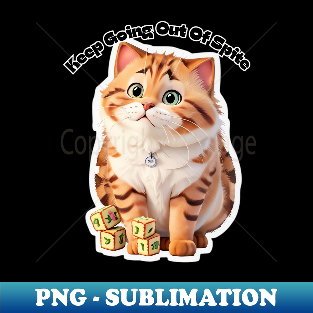 tater tot cat Keep Going Out of Spite - Trendy Sublimation D | Inspire ...
