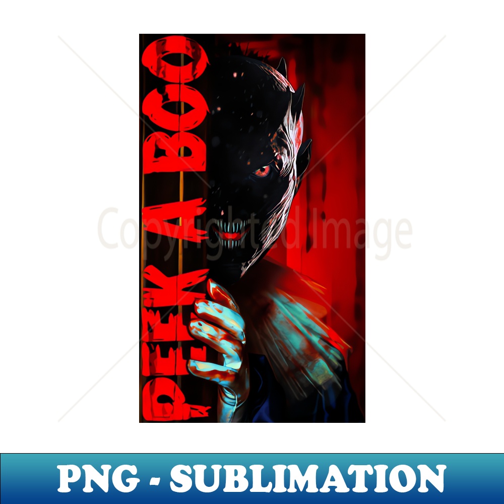Peek A Boo Horror Spooky - Creative Sublimation PNG Download | Inspire ...