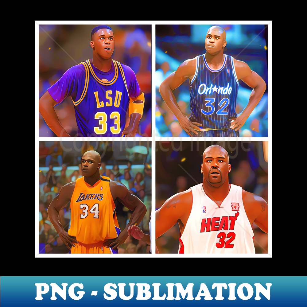 Shades Of Shaq - Modern Sublimation PNG File - Perfect for C - Inspire ...