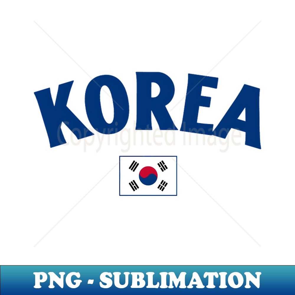South Korea Flag - Stylish Sublimation Digital Download - Cr - Inspire ...