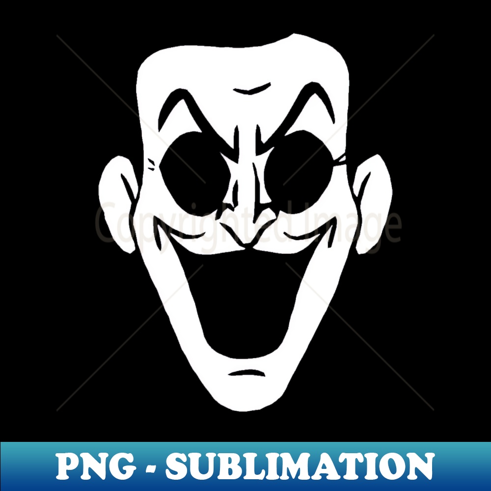 Maniac Face Laughing - Signature Sublimation PNG File - Stun | Inspire ...