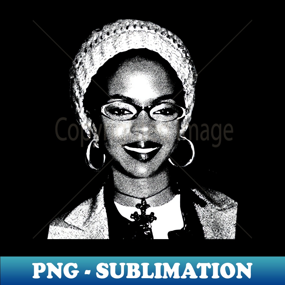 Vintage The Miseducation of Lauryn Hill - Exclusive PNG Subl | Inspire ...