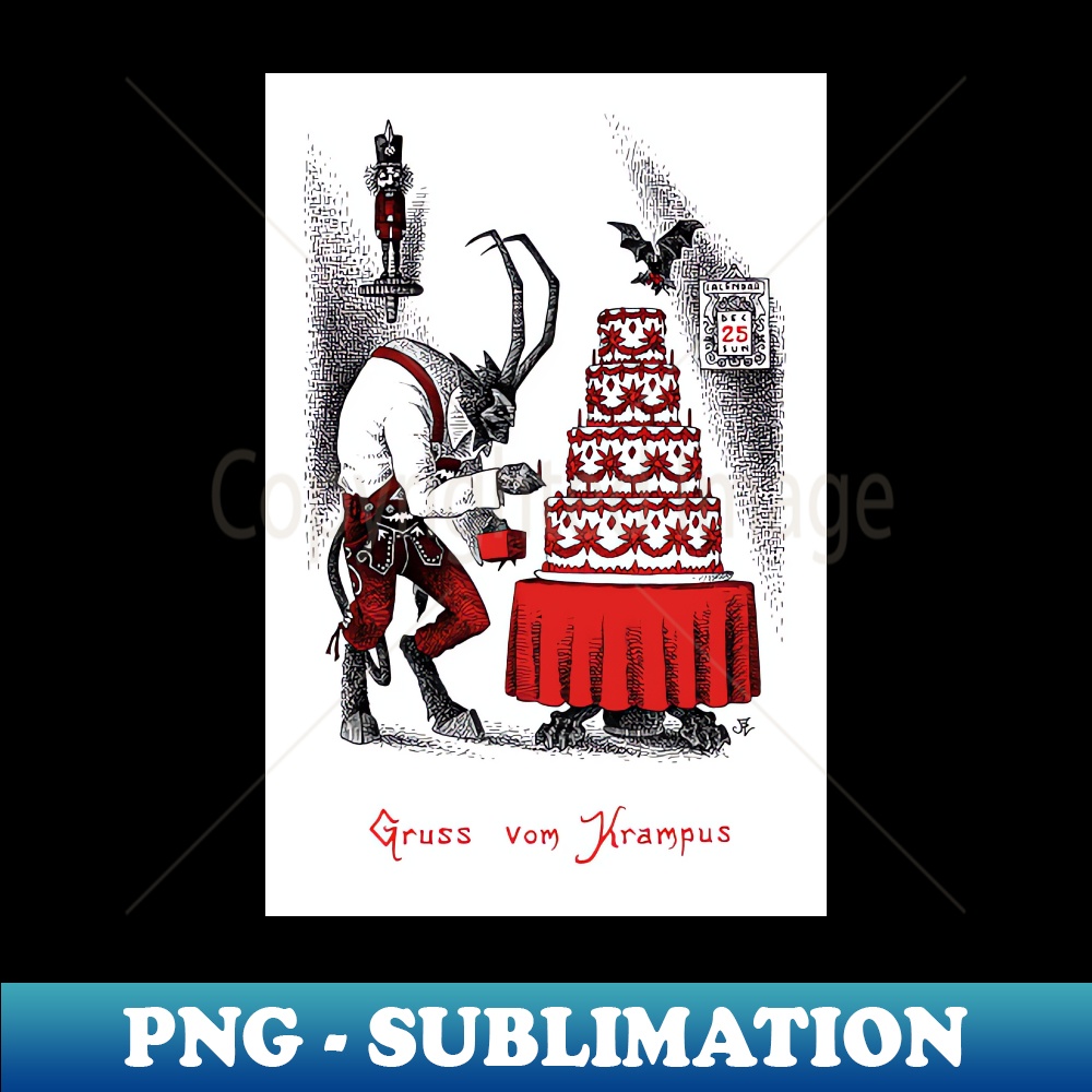 The Krampus Cake or A Birthday Remembered - Decorative Subli | Inspire ...