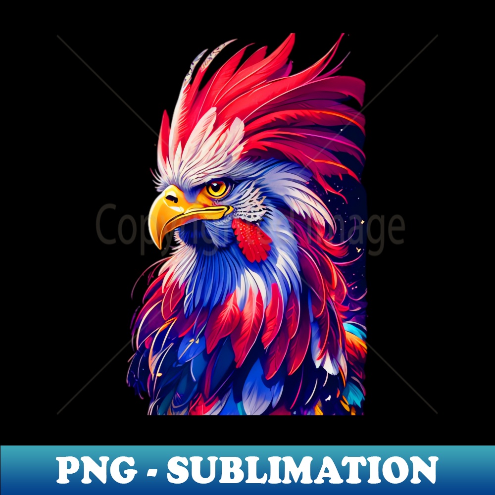 A rooster in the shape of an American eagle - Aesthetic Subl | Inspire ...