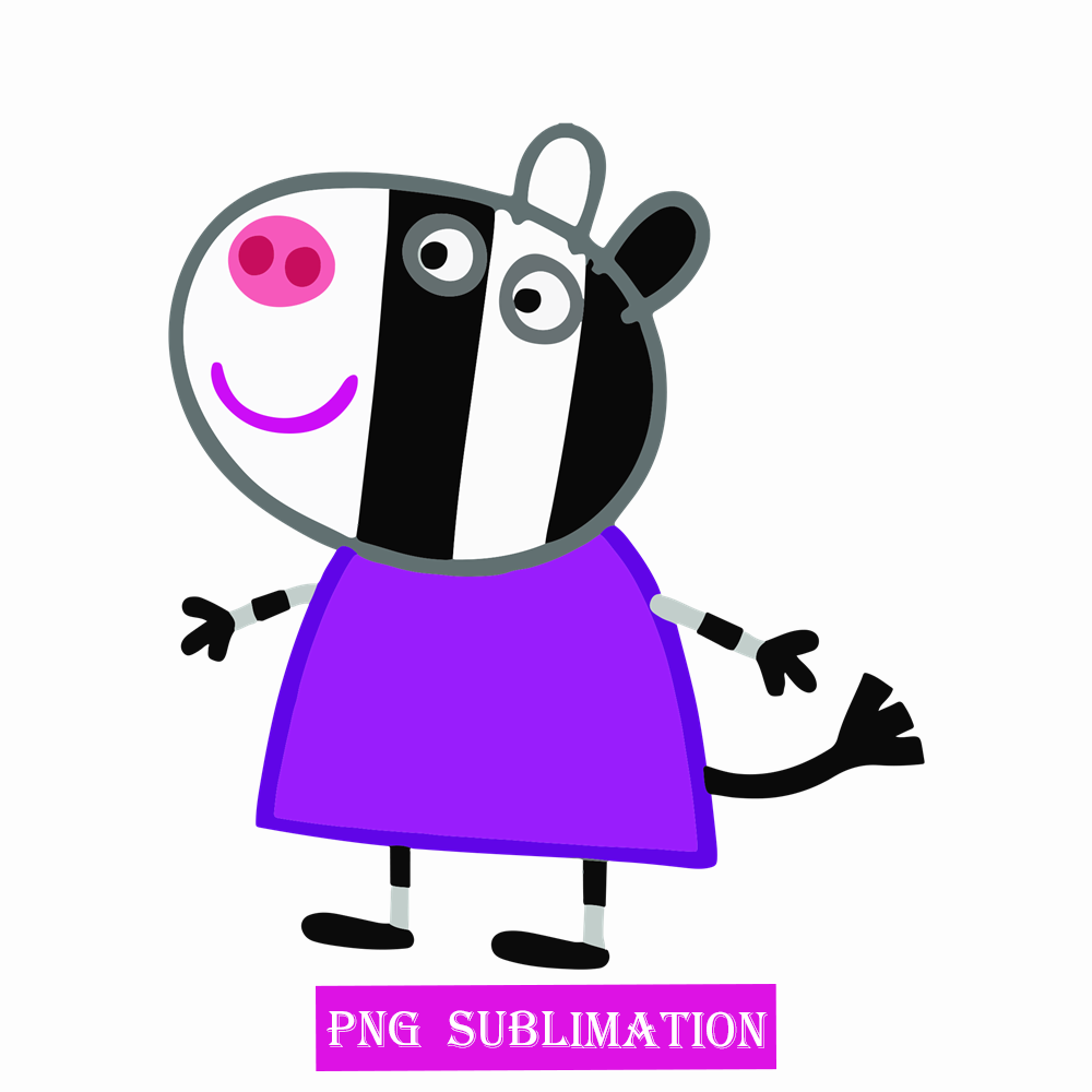 Zoe zebra png | Inspire Uplift