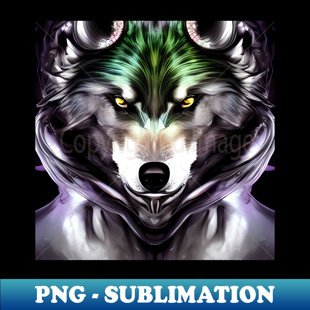 Alpha Wolf - Digital Sublimation Download File - Defying the | Inspire ...