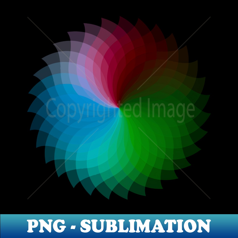 Spectrum Color Wheel - Decorative Sublimation PNG File - Per | Inspire ...