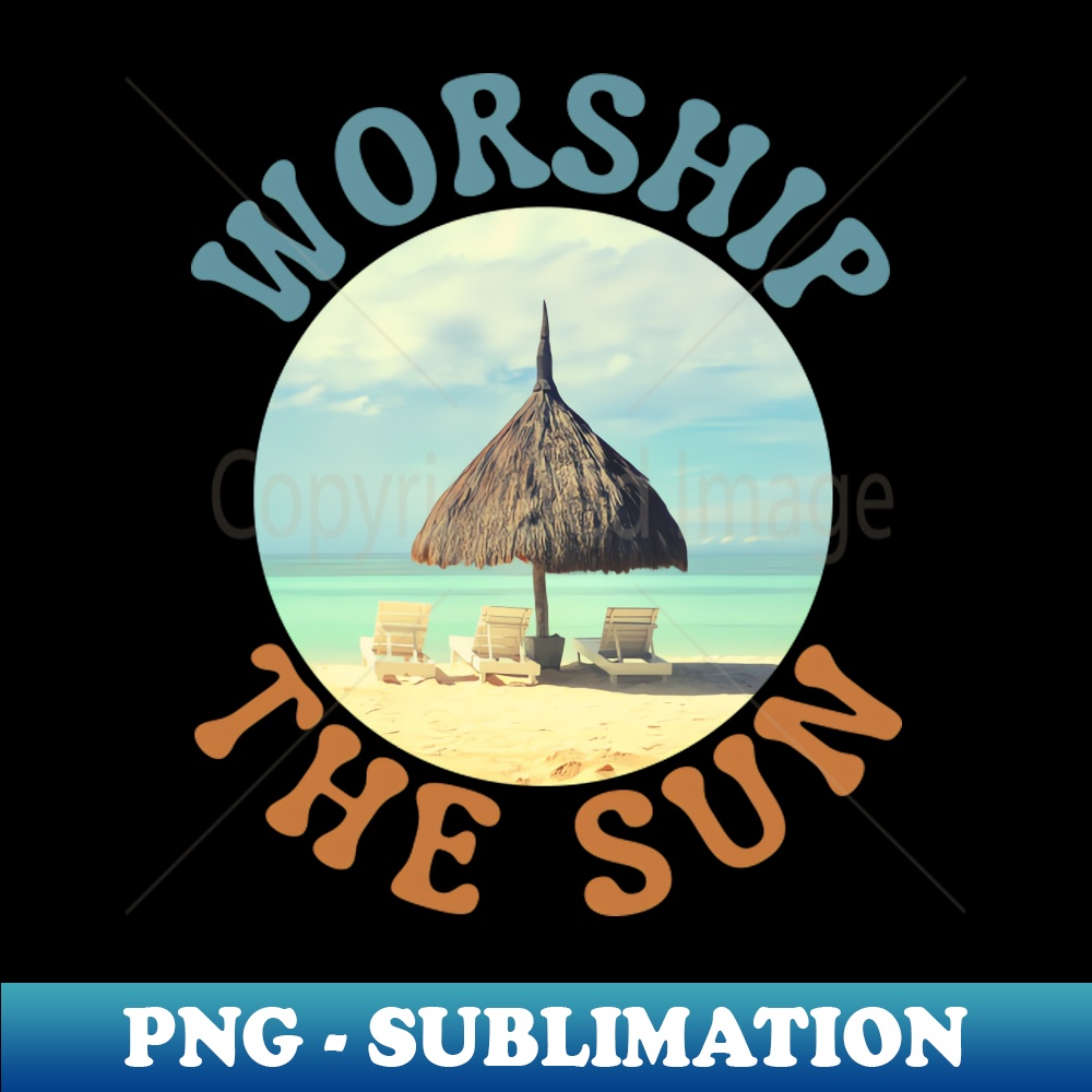 summer solstice sun worshipper beach retro vacations travel | Inspire ...