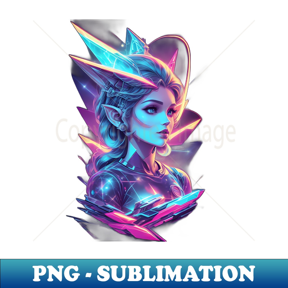 Space Elf - PNG Transparent Sublimation File - Revolutionize - Inspire ...
