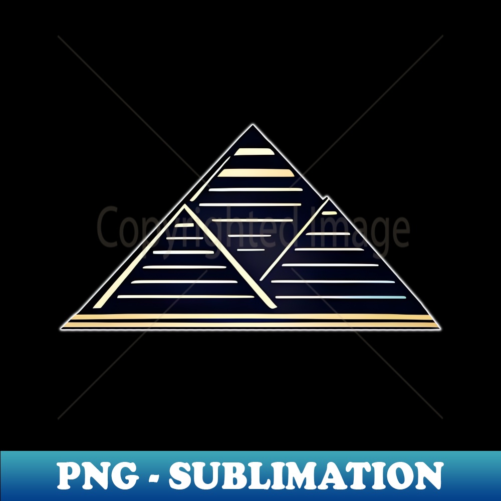 pyramids - PNG Transparent Sublimation File - Boost Your Suc - Inspire Uplift