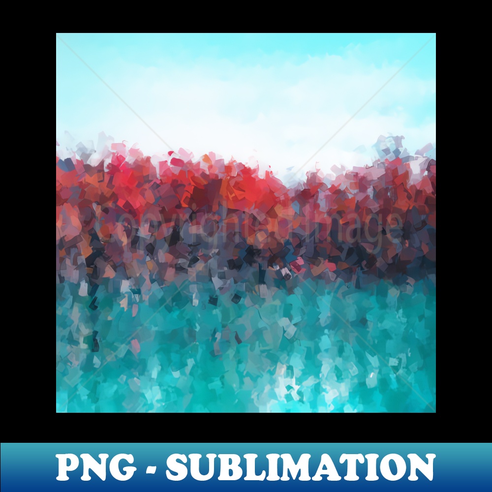 red and blue artsy background - Instant PNG Sublimation Down | Inspire ...