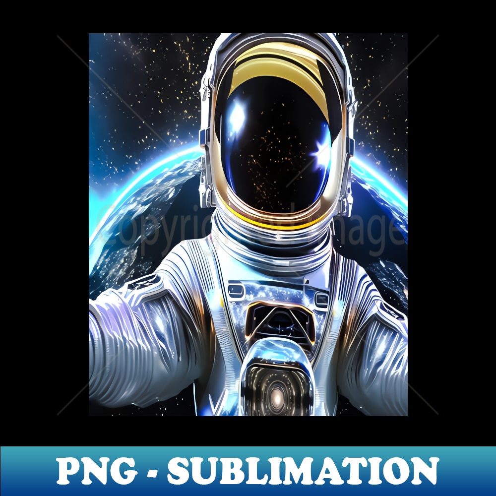 Space man - PNG Transparent Sublimation Design - Enhance You - Inspire ...