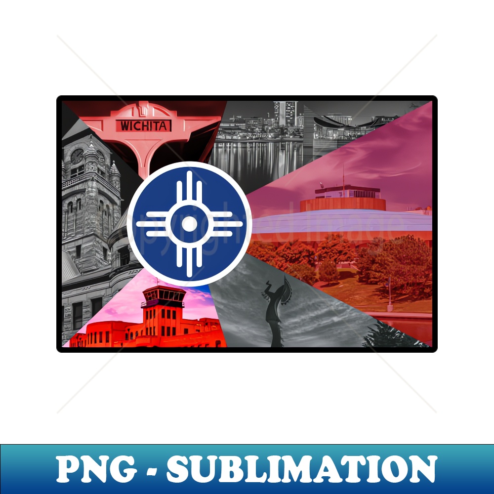 Wichita Flag in Photos - Stylish Sublimation Digital Downloa | Inspire ...