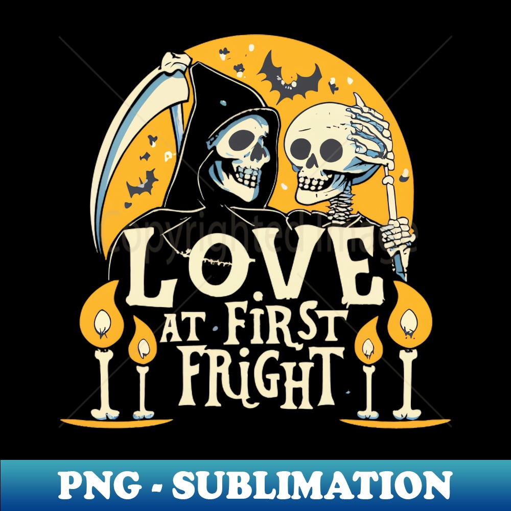 Love At First Fright - Instant PNG Sublimation Download - St | Inspire ...