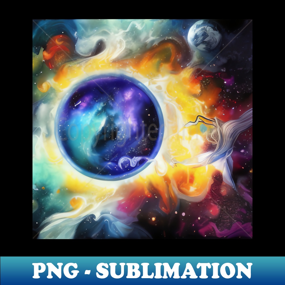 Solar System - PNG Transparent Sublimation Design - Revoluti - Inspire ...