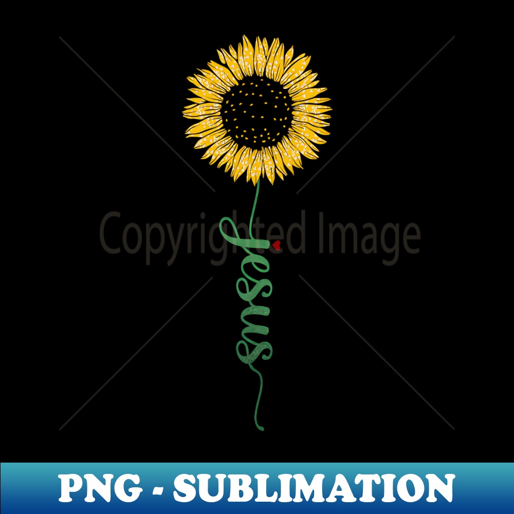 Sunflower Jesus Christian gift idea - Exclusive Sublimation | Inspire ...