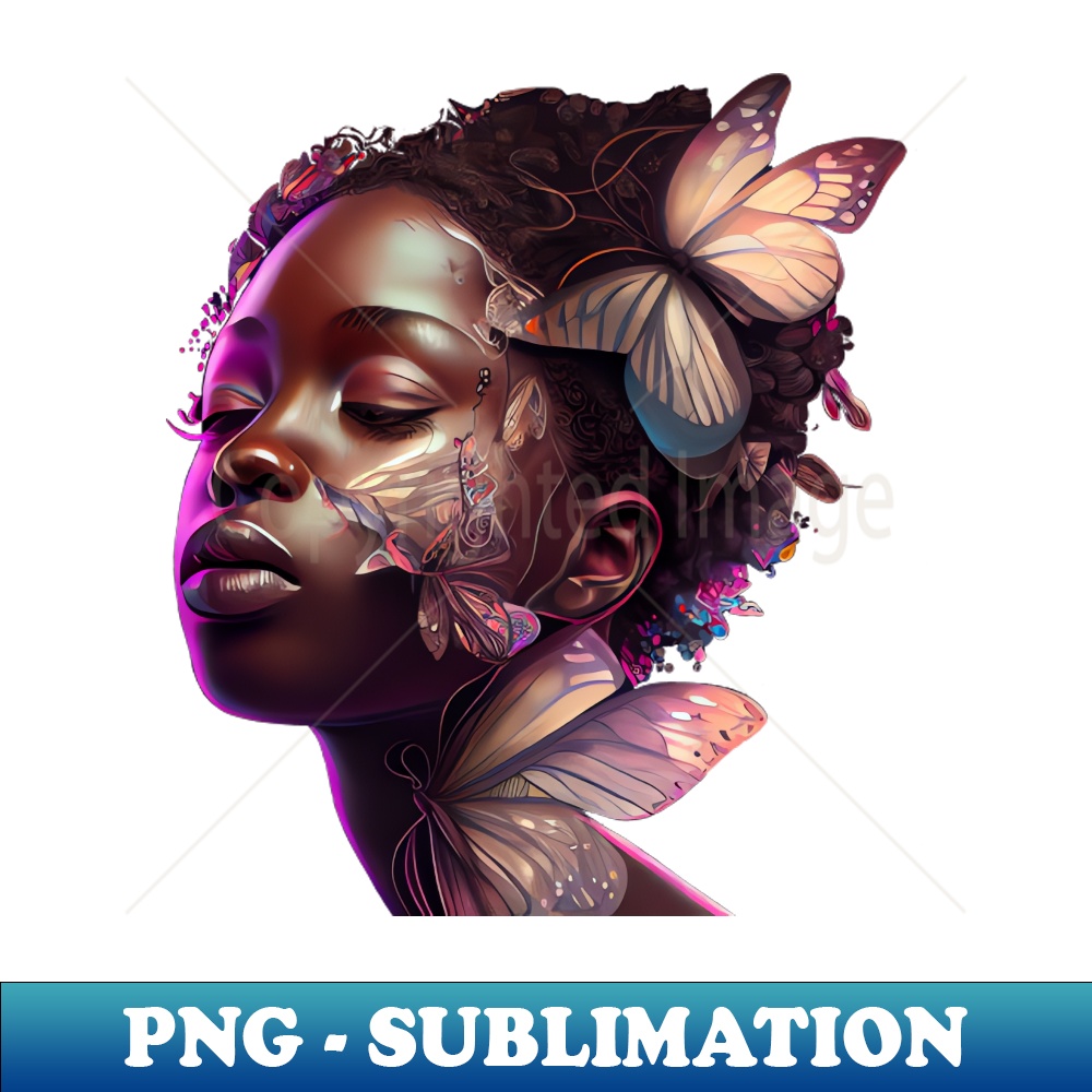 Portrait Butterfly Effect - Exclusive Sublimation Digital Fi | Inspire Uplift