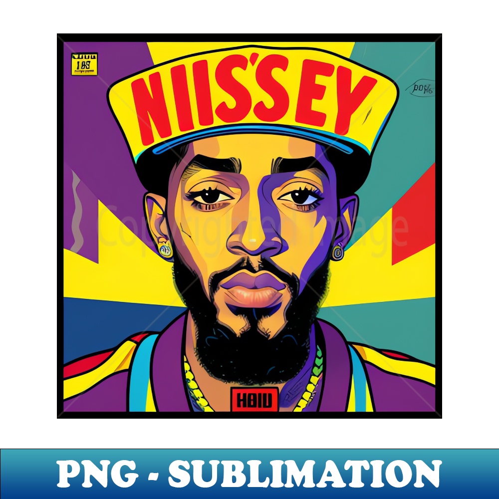Pop Art Nipsey Vinyl Album Cover III - Premium Sublimation D - Inspire ...