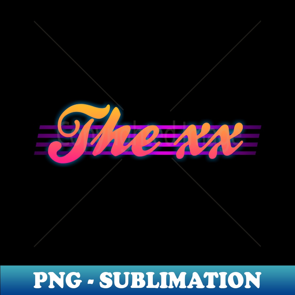 Retro Line with Fan Design text The XX - Exclusive Sublimati - Inspire ...